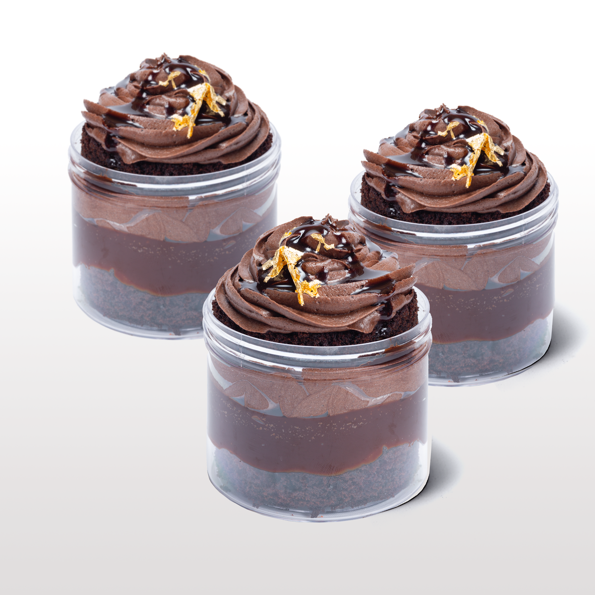 Chocolate Cake in Jar | Dark Chocolate Cake | DE LOR CAKERY